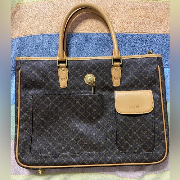 Rioni | Bags | Rioni Brown Leather Signature Teacher Handbag | Poshmark